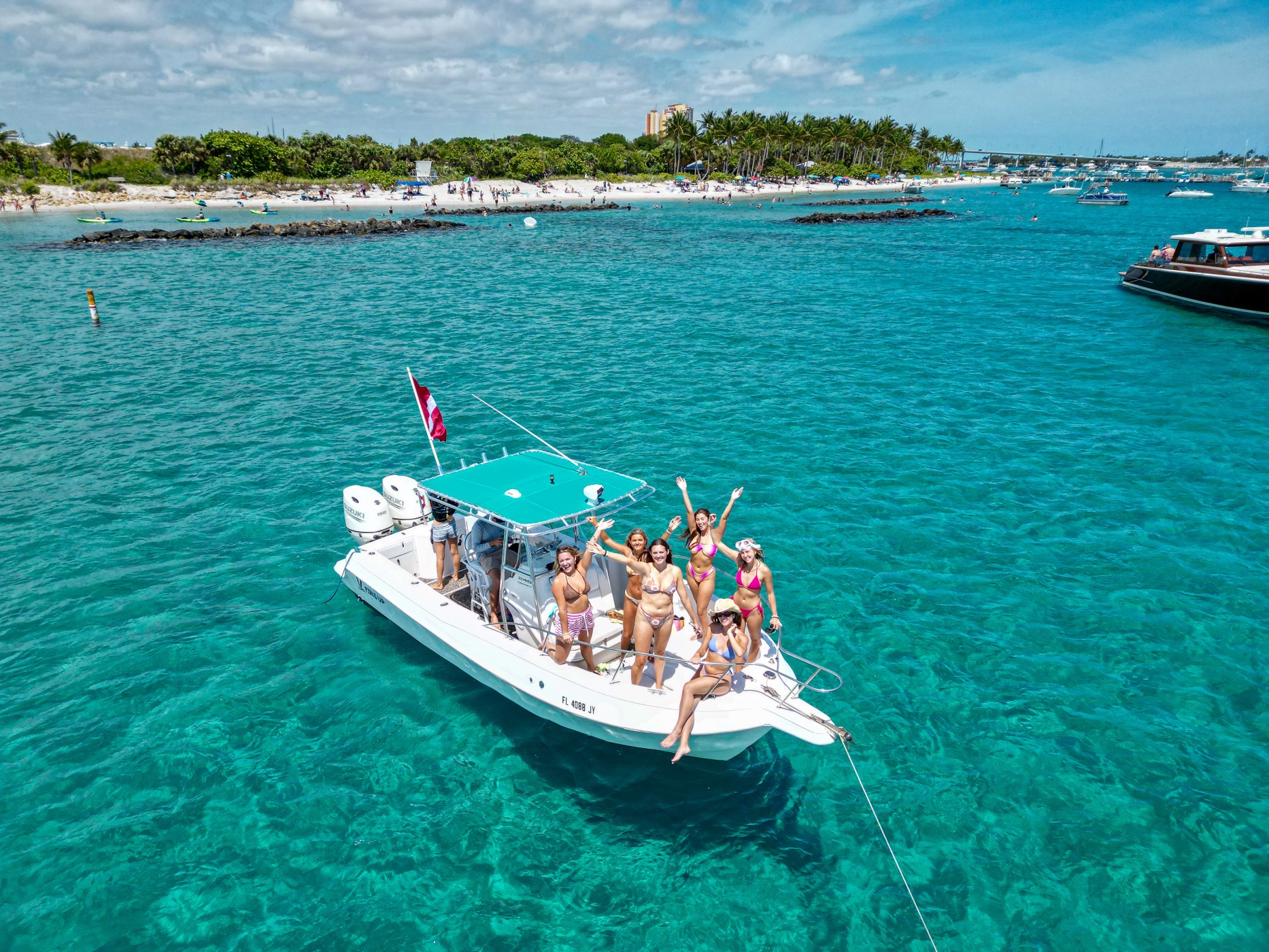 Peanut Island Boat & Snorkel Tour in Palm Beach | Live Free Diving
